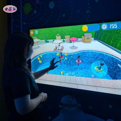 China Interactive Education Screen for Digital Playground with 24 Games and Multiple Language Options for sale