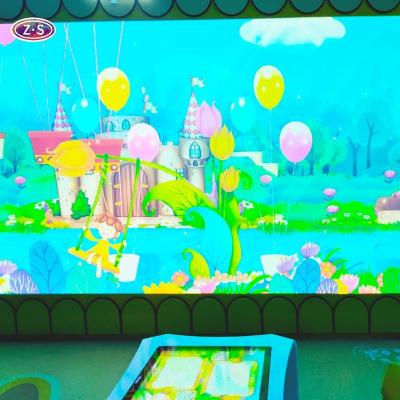 China Immersive Educational Experiences Alive Drawing Digital Play Walls For Library for sale