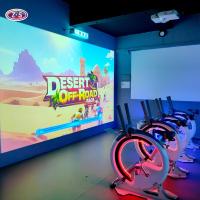 China Advanced Interactive Cycling Simulator Indoor AR Bike Race Competition System for sale