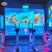 China Commercial Immersive Cycling Attraction AR Bike Race Interactive Design for sale