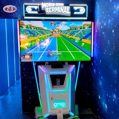 China Commercial Depth Camera Motion Sensor Game Machine 65 Inch Display No Controller for sale