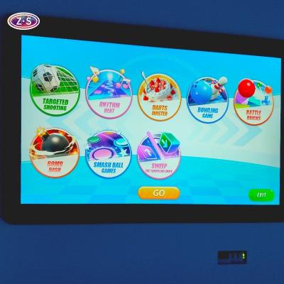 China Coin Operated Interactive Floor Compact Motion Sensing Floor Games Solution Business for sale