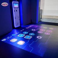 China Interactive Motion Sensing Floor Games Equipment 12sqm Compact Sports Solution for sale