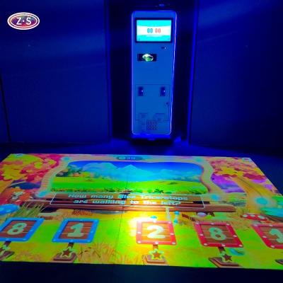 China Indoor Interactive Motion Sensing Floor Games System 12 sqm for Centers for sale