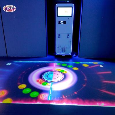 China Interactive Motion Sensing Floor Games System 12sqm Compact Fitness Entertainment for sale