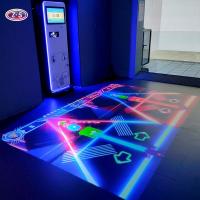 China Interactive Training Floor Compact Motion Sensing Floor Games Solution System 12sqm for sale