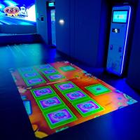 China Interactive Playground System Compact Motion Sensing Floor Games 12 sqm Solution for Malls for sale