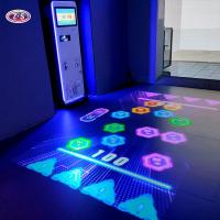 China Interactive Floor Motion Sensing Game Machine 12sqm Compact Coin Operated for sale