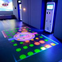 China Commercial Interactive Game Floor Compact Motion Sensing Floor Games Solution 12sqm for sale