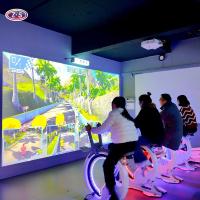 China Interactive Bike Simulator Digital Fitness Experience for Community Sports Centers 2-User for sale