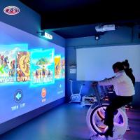 China AR Interactive Spin Bike Smart Home Fitness Equipment Immersive Cycling 250W Motor for sale