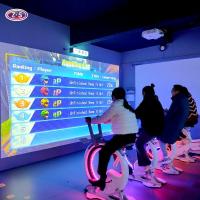 China Indoor AR Bike Race Multiplayer Training System 1-4 Players for Fitness Studio for sale
