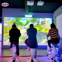 China AR Interactive Spin Bike Smart Indoor Cycling with 1-4 Player Multiplayer Gaming for sale
