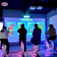 China Immersive Smart Indoor Cycling Equipment Solution Indoor AR Bike Race System for sale