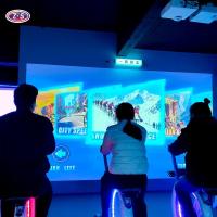 China Indoor AR Bike Race Multiplayer Training System 1-4 Players for Fitness Studio for sale