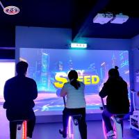 China Customizable & Modular Design Gym Cardio Solution Indoor AR Bike Race System for sale