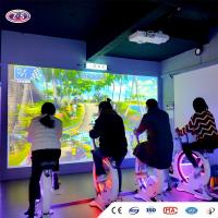 China Interactive AR Bike Race Racing System for Mall Entertainment 1-4 Players for sale