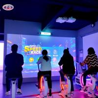 China High Definition Gym Trainer AR Interactive Spin Bike Smart Cycling Workout for sale