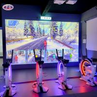 China Interactive AR Bike Race Racing System for Mall Entertainment 1-4 Players for sale