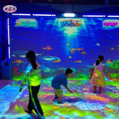China Interactive Sand Projection Game 1920x1080 for Indoor Playgrounds Beach Simulation for sale
