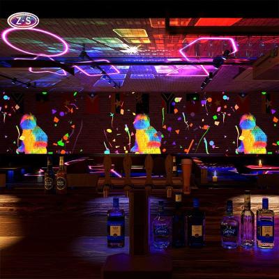 China 80 Themes Immersive Floor Wall Projection 1080p HD 4000 Lumens for Birthday Parties for sale