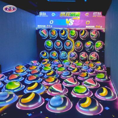 China Interactive Bouncing Sphere Motion Sensing Floor Game for Children Activity Center 1080p for sale