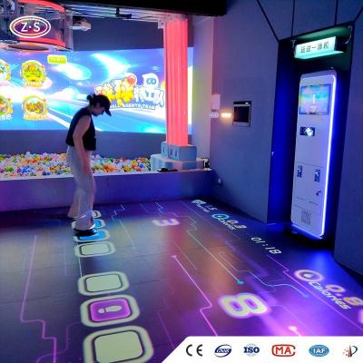China Real Time Scoring Fitness Arena Mobile Floor Projector 3500 Lumens for Training Spaces for sale