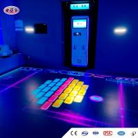 China Compact Mobile Interactive Floor Projector with Blind Box Reward System 200W for sale