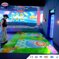 China Interactive Projection Solution With Rewards Mobile Floor Projector For Brand Activation for sale