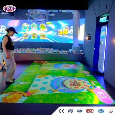 China All-in-One Interactive Floor Projector Gaming Equipment for Kids Activity Zones 1080P for sale