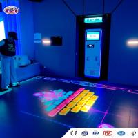 China Compact Mobile Interactive Floor Projector with Blind Box Reward System 200W for sale