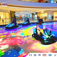 China Theme Park Attraction Go Kart Projection with Interactive Driving Experience for sale