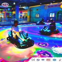 China Immersive Projection Go Karting Racing with Real Driving for Pop Fun Arenas 4 Players for sale