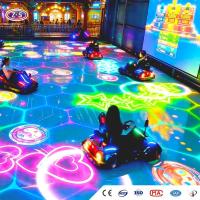 China Projection Mapping Racing Arena Immersive Go Karting 4 Player Multiplayer Commercial Venue for sale