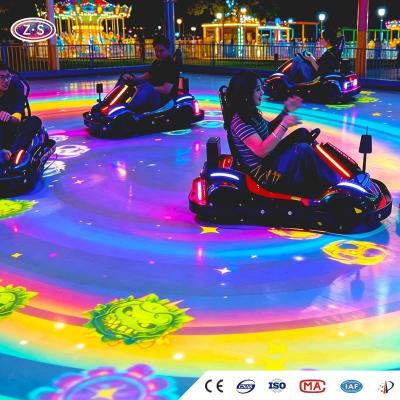 China Interactive Projection Track Kart Arena Immersive Go Karting for Mall Entertainment 4 Player for sale