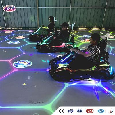China Multi Theme Go Karting Projection Game 4 Player Interactive Racing for Event Venues for sale