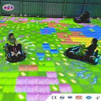 China Large-scale Projection Mapping Arena Immersive Go Karting Commercial Attraction for sale