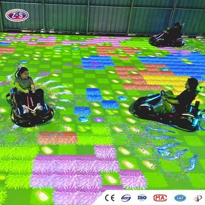 China Large-scale Projection Mapping Arena Immersive Go Karting Commercial Attraction for sale