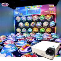 China Interactive Projection Bouncing Sphere Game Platform 1080p DLP for Digital Installations for sale