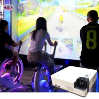 China Commercial Immersive Cycling Attraction AR Bike Race Interactive Design for sale