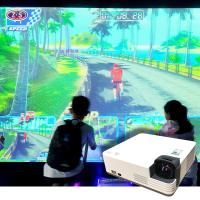 China AR Interactive Spin Bike Multiplayer Race Fitness Equipment with Auto Resistance 300W for sale