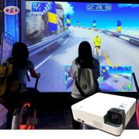 China Interactive Bike Racing Simulator Indoor AR Bike Race Competition 1-4 Players Commercial Use for sale