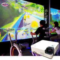 China AR Interactive Spin Bike with Multiplayer Racing and Auto Resistance 40kg for sale