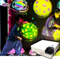 China Interactive Projection Bouncing Sphere Game Platform 1080p DLP for Digital Installations for sale