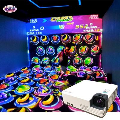 China Immersive Interactive Sphere Crazy Fruits Laser Source 3LCD High Brightness for High Traffic Venues for sale