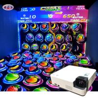 China Commercial Interactive Floor Game Immersive Sphere 3LCD Laser 5000 Lumens for sale
