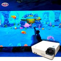China Interactive Coloring Wall for Car Dealership Kids Zone with Radar Sensing Technology for sale