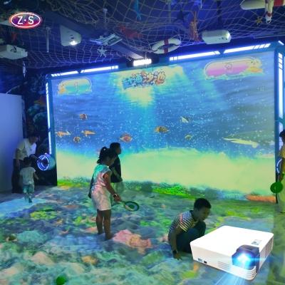 China Joyful Beach Projection Interactive Game Multiplayer Collaboration 1920x1080 HD for sale