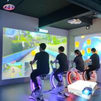 China Indoor AR Bike Race Fitness Gaming Equipment 1-4 Player Multiplayer Racing System for sale