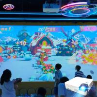 China Interactive Smash Ball Games with Panoramic Projection and Real Time Hit Feedback for sale